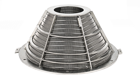 Wedge V Wire Rotary Drum Screens For Wastewater Filtration