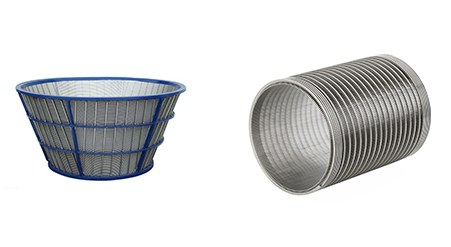 Wedge V Wire Rotary Drum Screens For Wastewater Filtration
